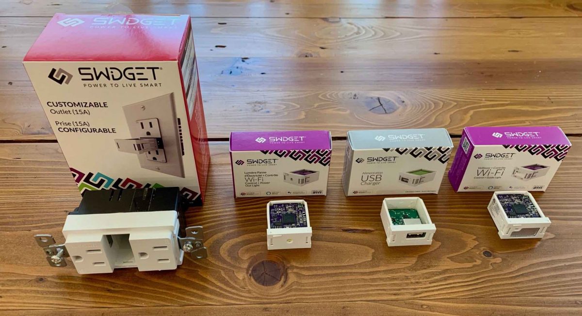 Smart Modular Outlets from Swidget | AppMyHome